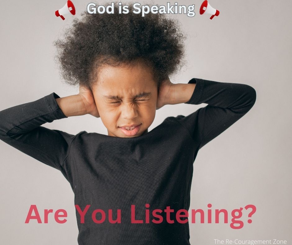 Are You Listening? - The Re-Couragement Zone